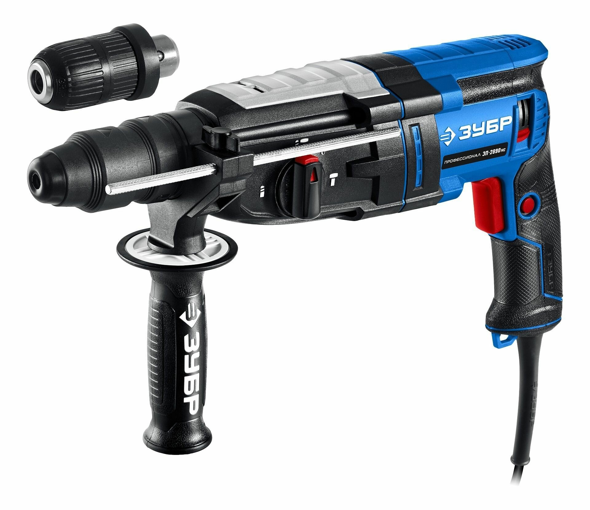 Перфоратор ЗУБР 28 мм,900 Вт, SDS Plus+БЗП, мет. корпус, Профессионал, ЗП-2890 МС