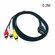 USB-A на 3RCA Аудио-Видео Адаптер