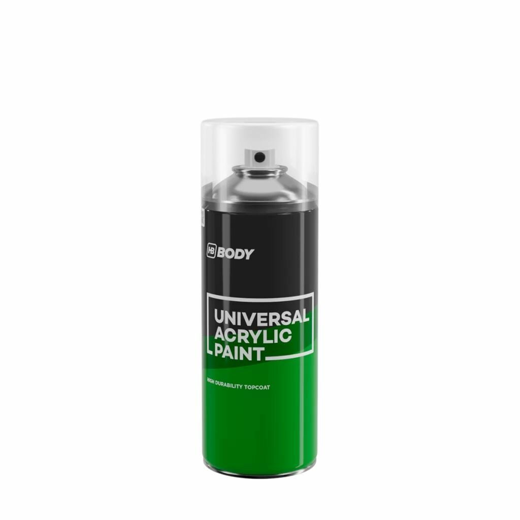 Краска HB BODY UNIVERSAL ACRYLIC PAINT, прозрачный, аэрозоль, 400мл