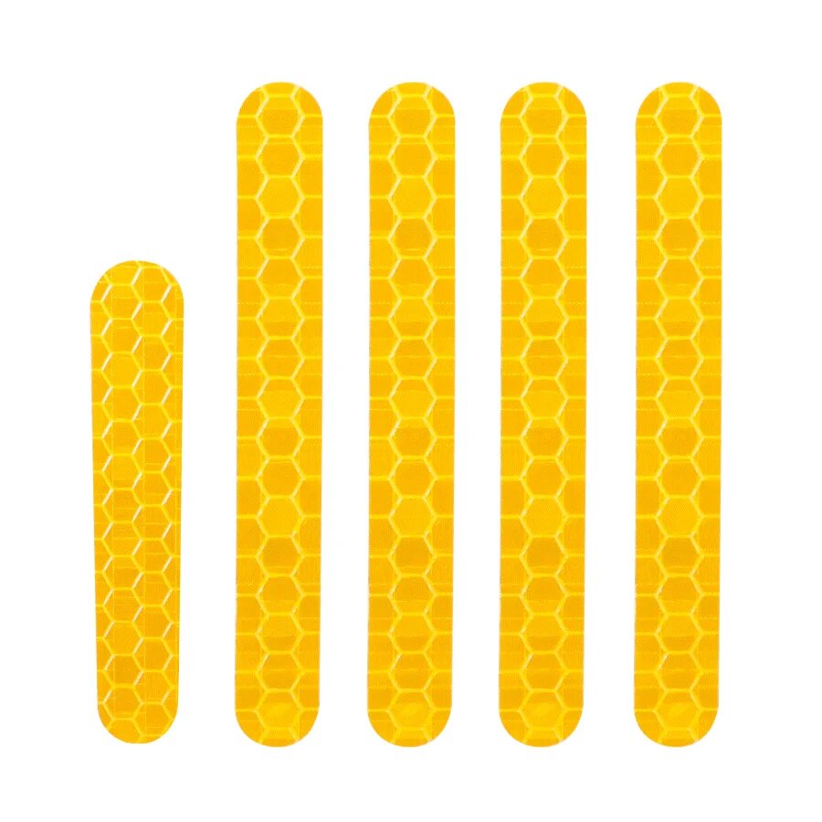 Светоотражающие наклейки для электросамокатов Ninebot ES1 ES2 ES3 ES4 E22 E25 Желтый, Желтый