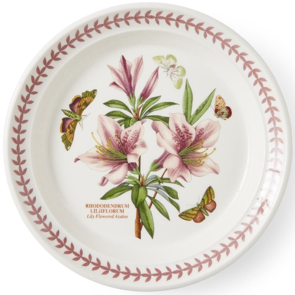 Тарелка десертная Portmeirion Botanic Garden Meadow Lily Flowered Azalea BGM05072-33