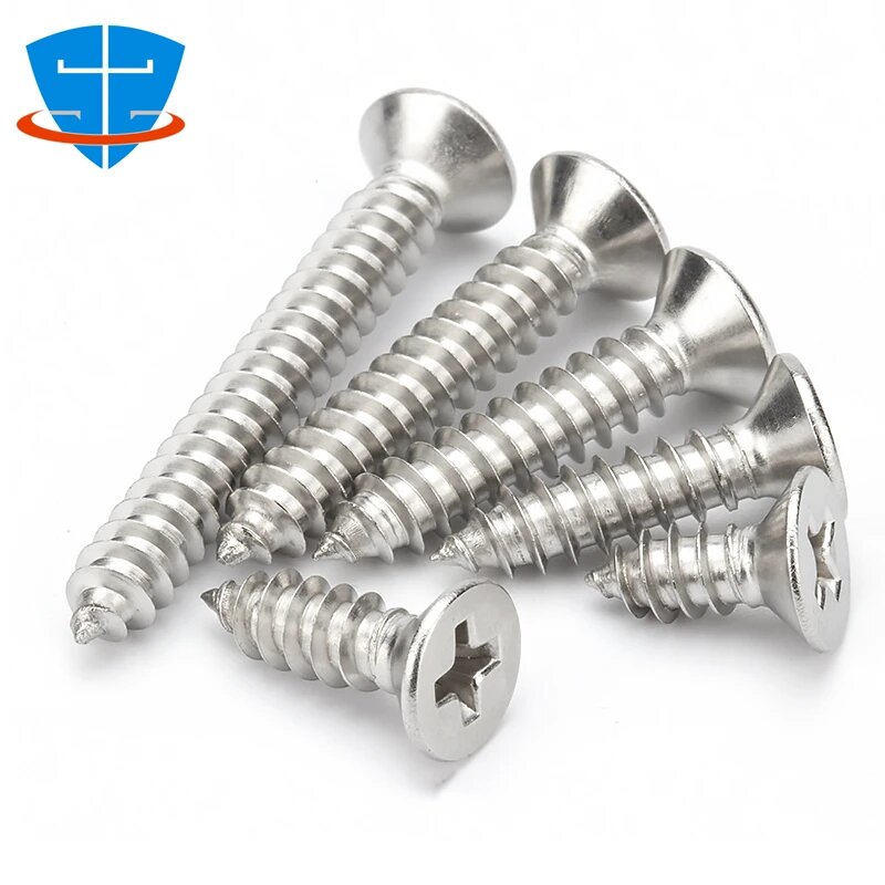 Саморезы SHOUZHENG FASTENER из нержавеющей стали DIN7050 M3.5 50pcs, 20mm