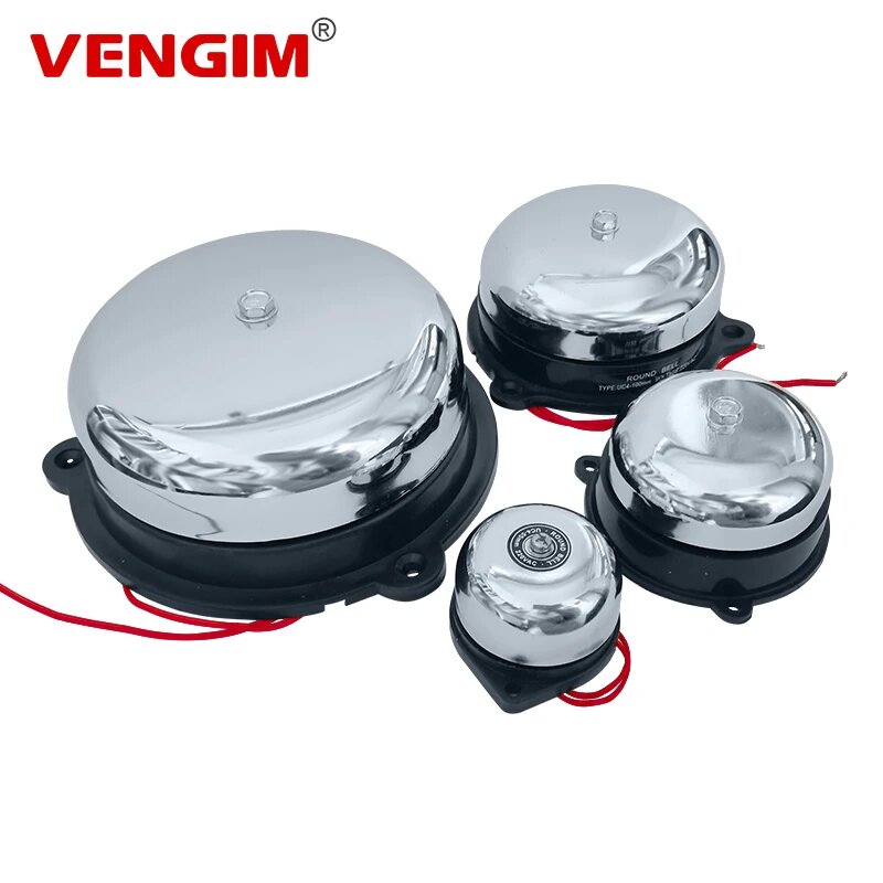 Громкий электрический звонок из нержавеющей стали 2/3/4/6 дюймов UC4-100mm (4 inch)