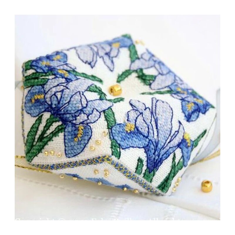 Набор для вышивки крестиком ZC161 10x10 см 100% хлопок