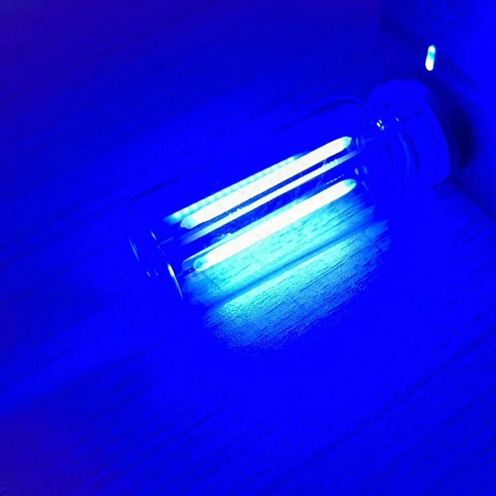 Ретро USB LED лампа 5 Вт Blue