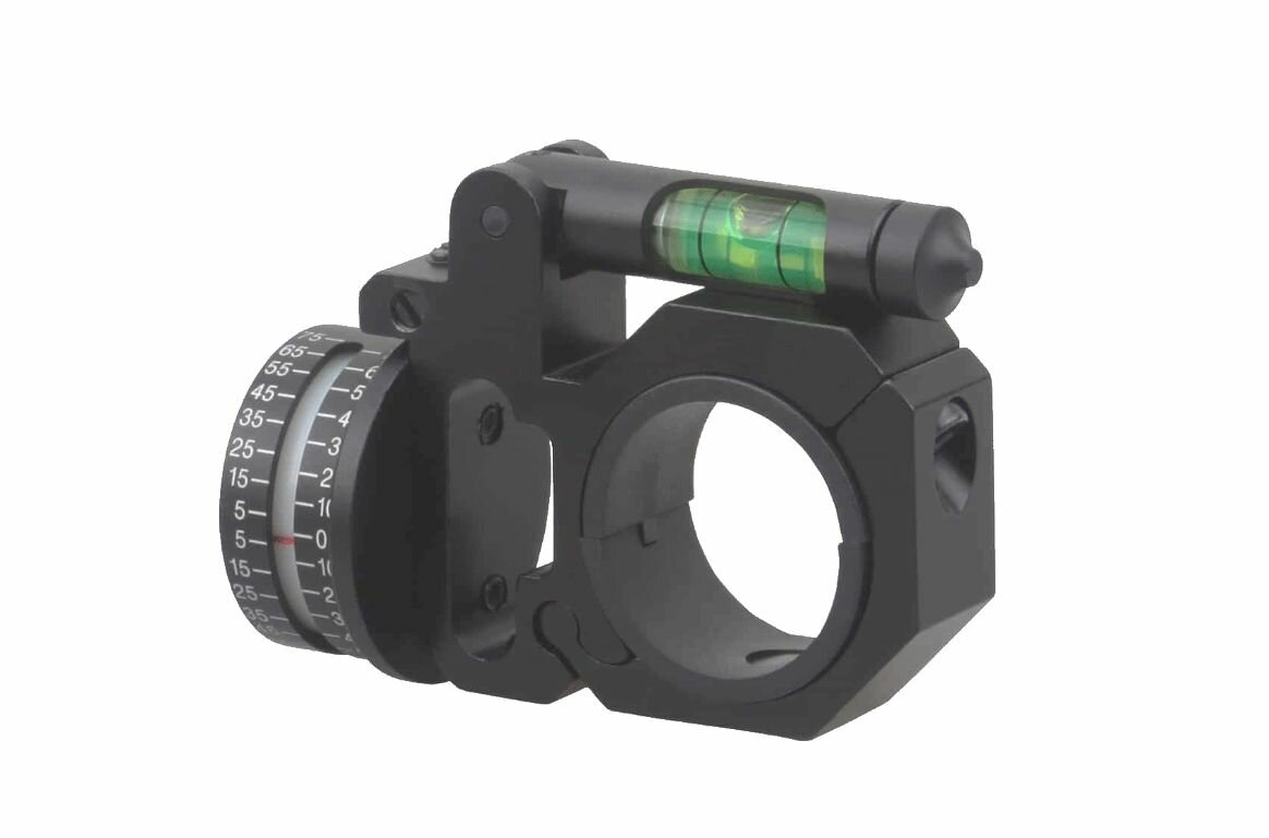 Угломер с пузырьковым уровнем VECTOR Optics для установки на корпус прицела диаметром 30 или 25,4 мм