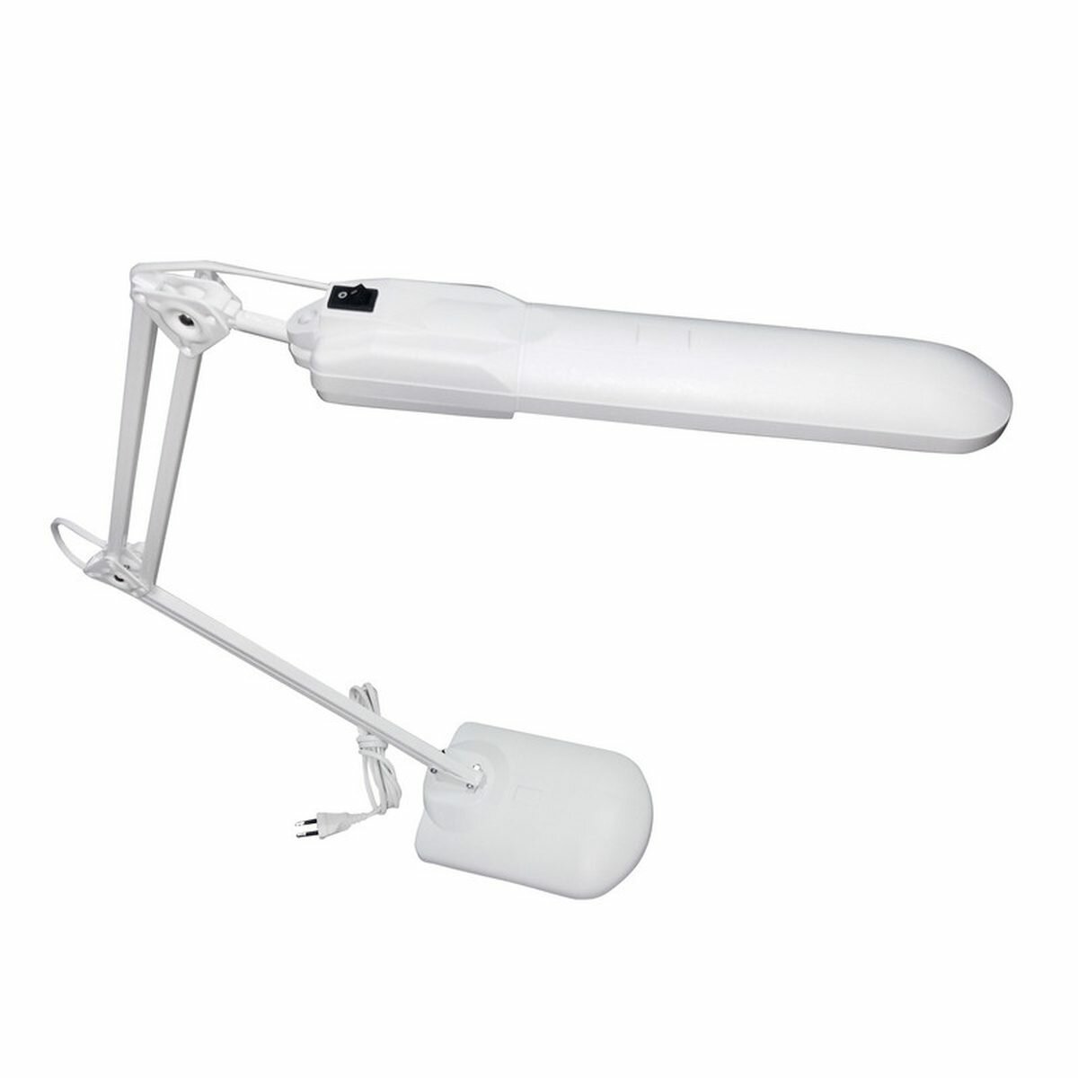 Светильник настольный Трансвит Дельта+ (люмин. лампа, 2G7, 11Вт) белый