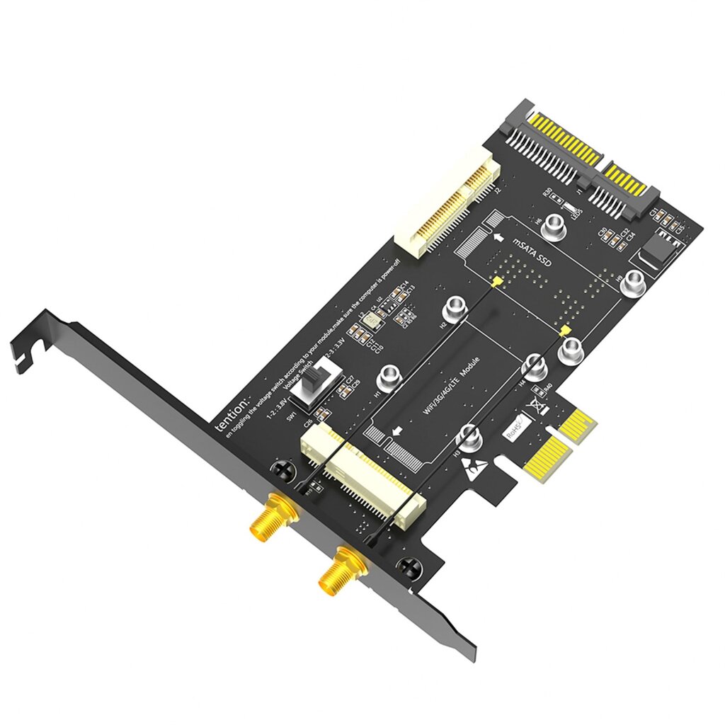 Мини PCIE к PCIE адаптер карты мини PCIE к PCIE адаптер сетевой карты адаптер