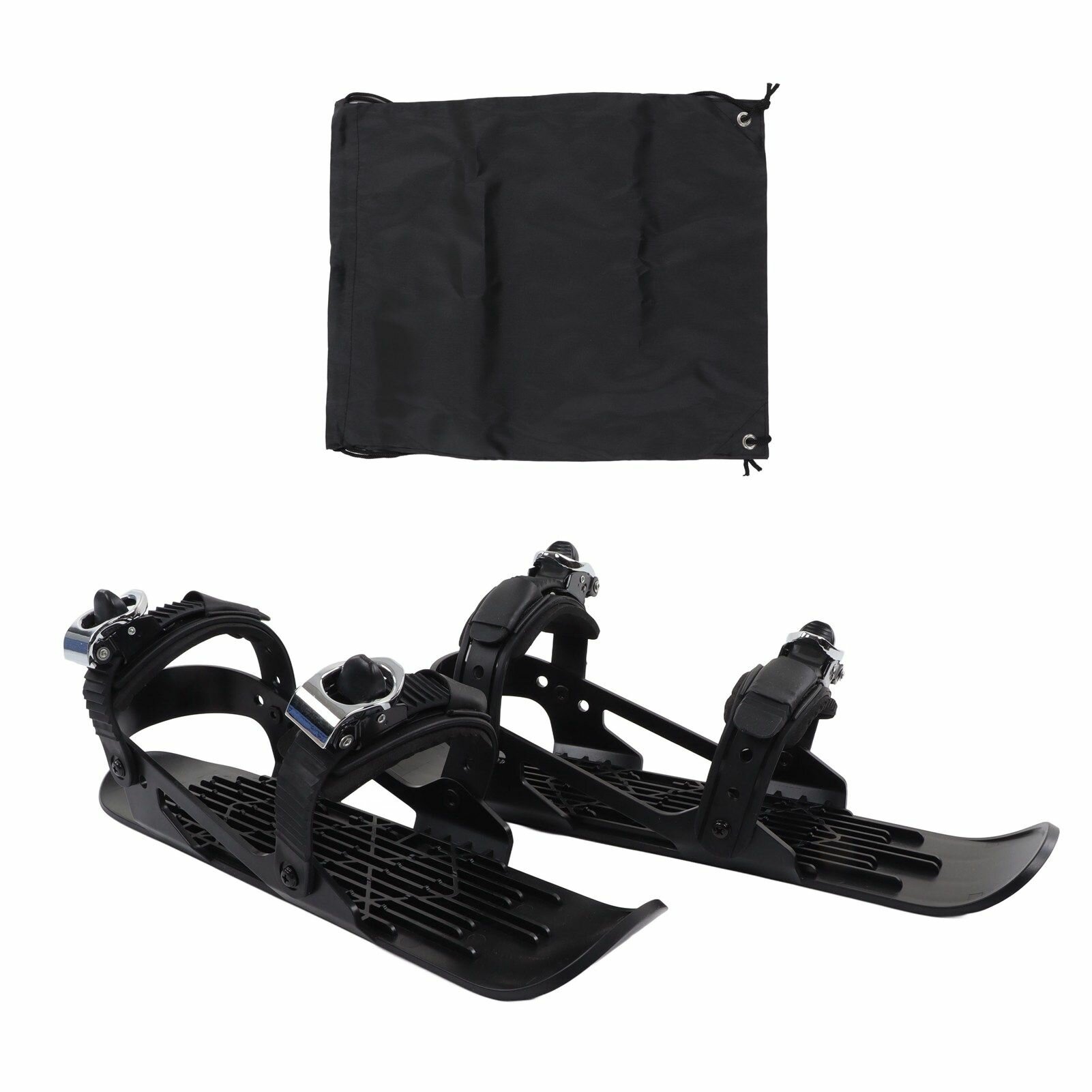 Мини лыжи-коньки съемные для детей, черные