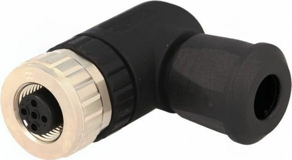 Разъем CONEC 43-00096 Вилка M12 PIN 4 "мама" код A-DeviceNet / CANDpen на провод 1 шт