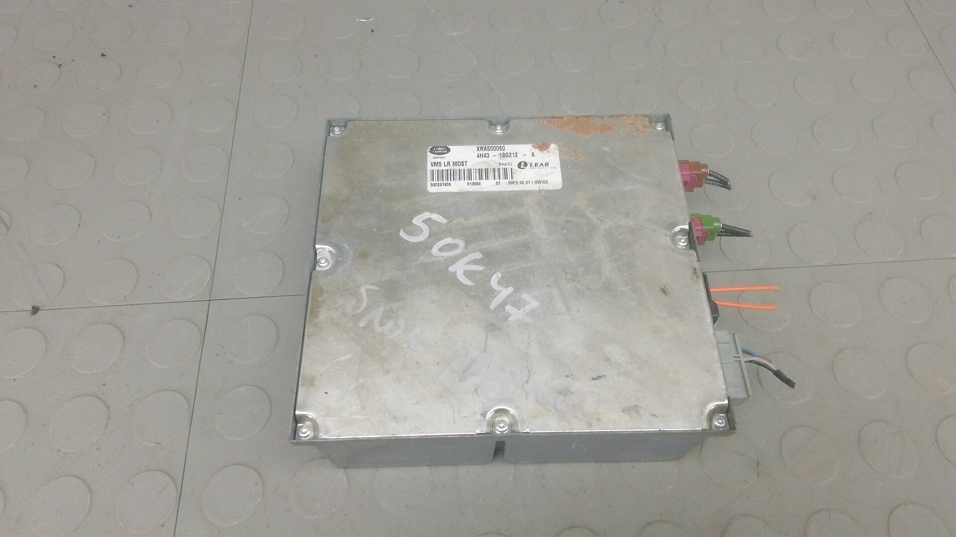 Блок радио LAND ROVER RANGE ROVER 3, Номер xra500060 4h4319g212a