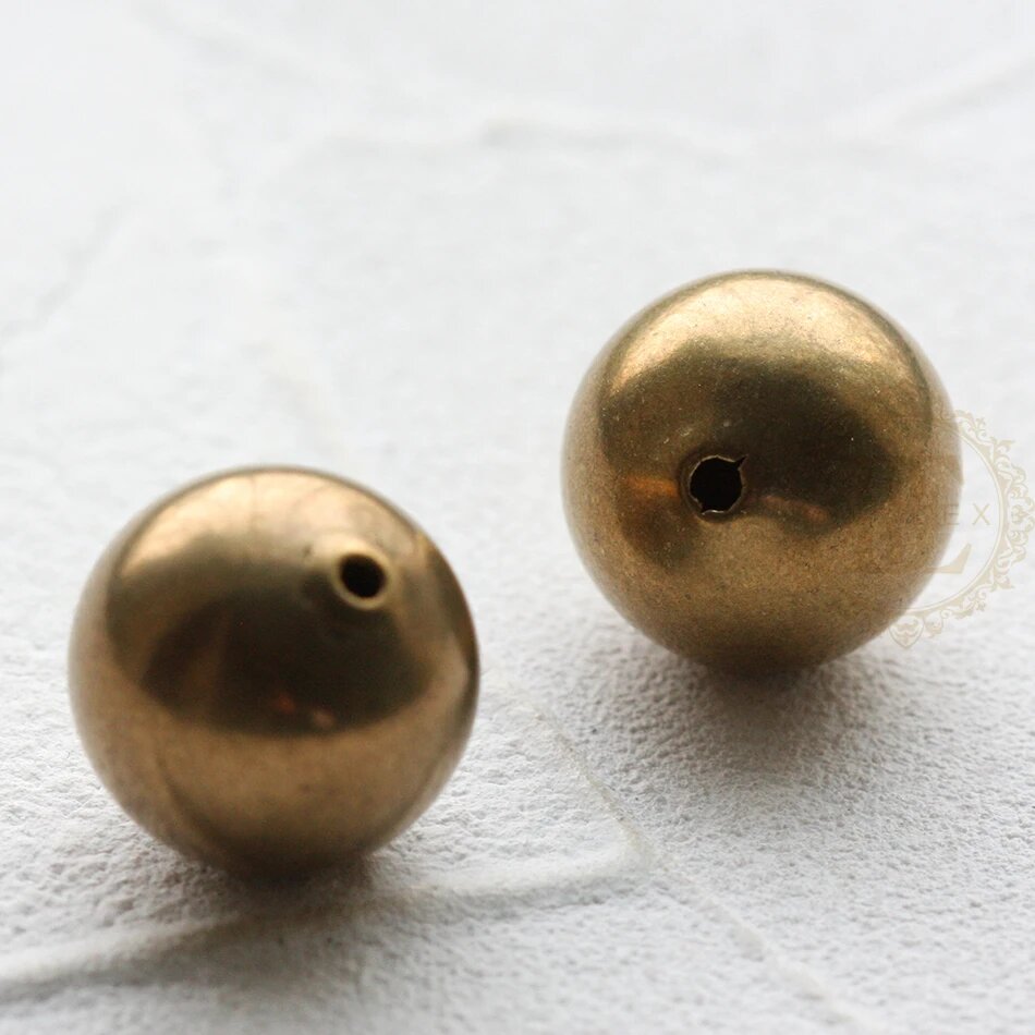 Полые шары из латуни