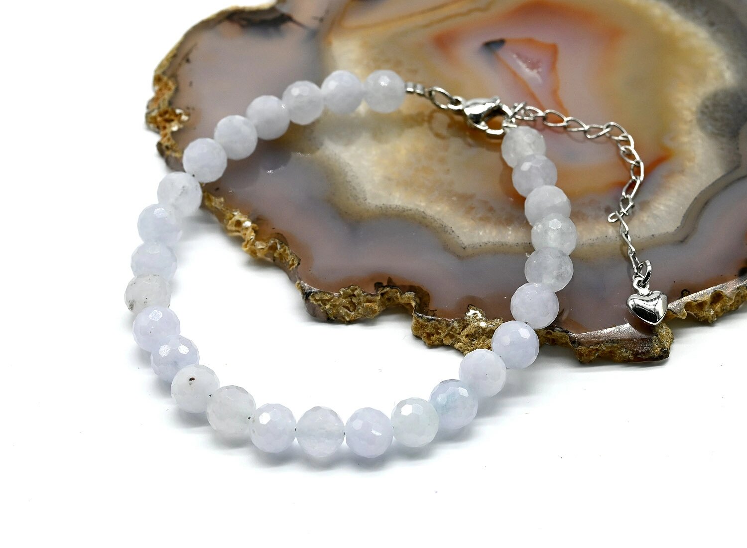 Браслет, кальцит