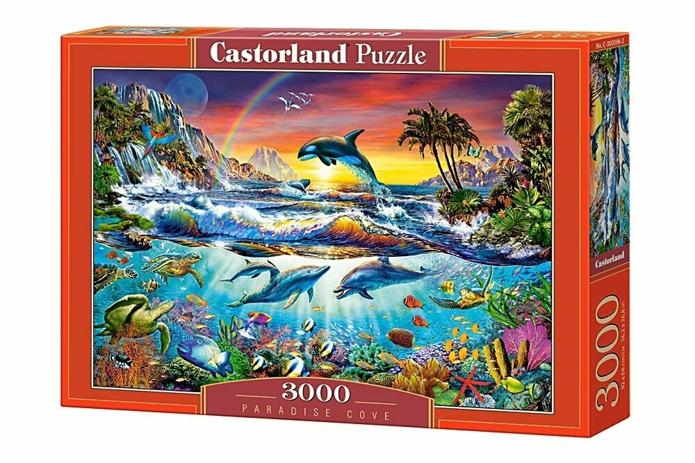 Пазлы Castorland 3000 деталей, Райская бухта (C-300396)