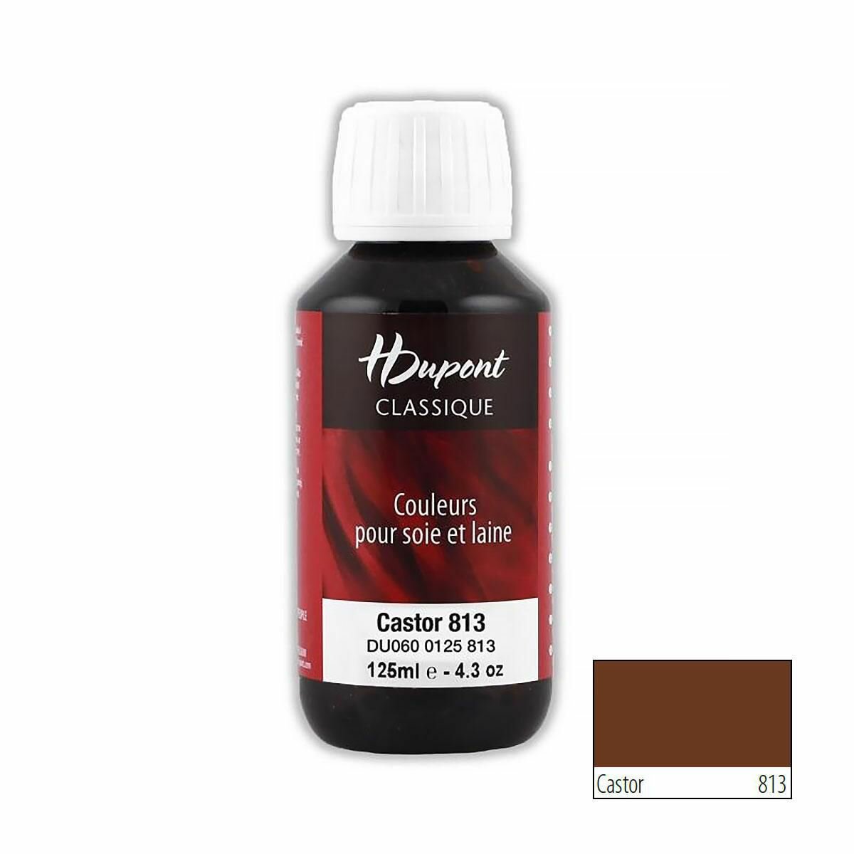 Краска для шелка H Dupont Classiс, 125 мл, тон 813 бобровый