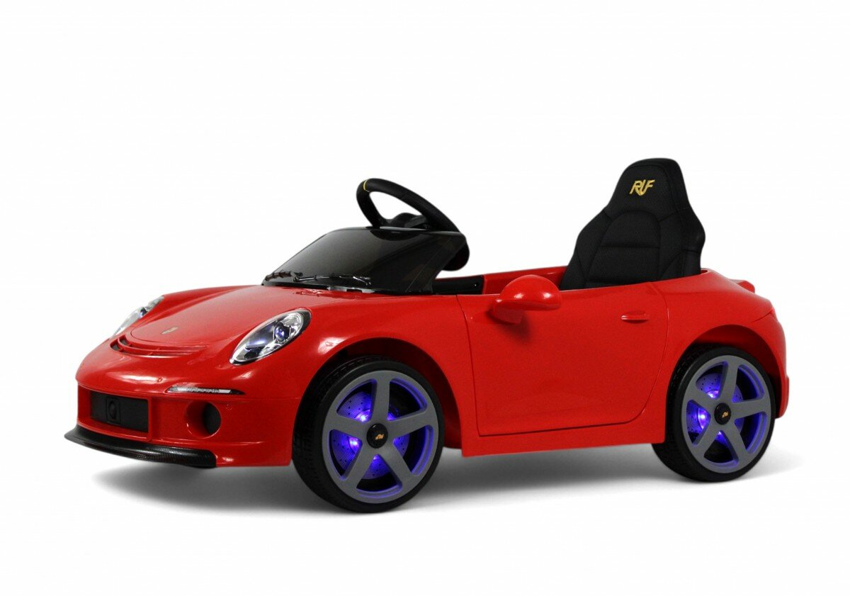 Rivertoys Детский электромобиль Porsche 911 RUF (A444AA) красный