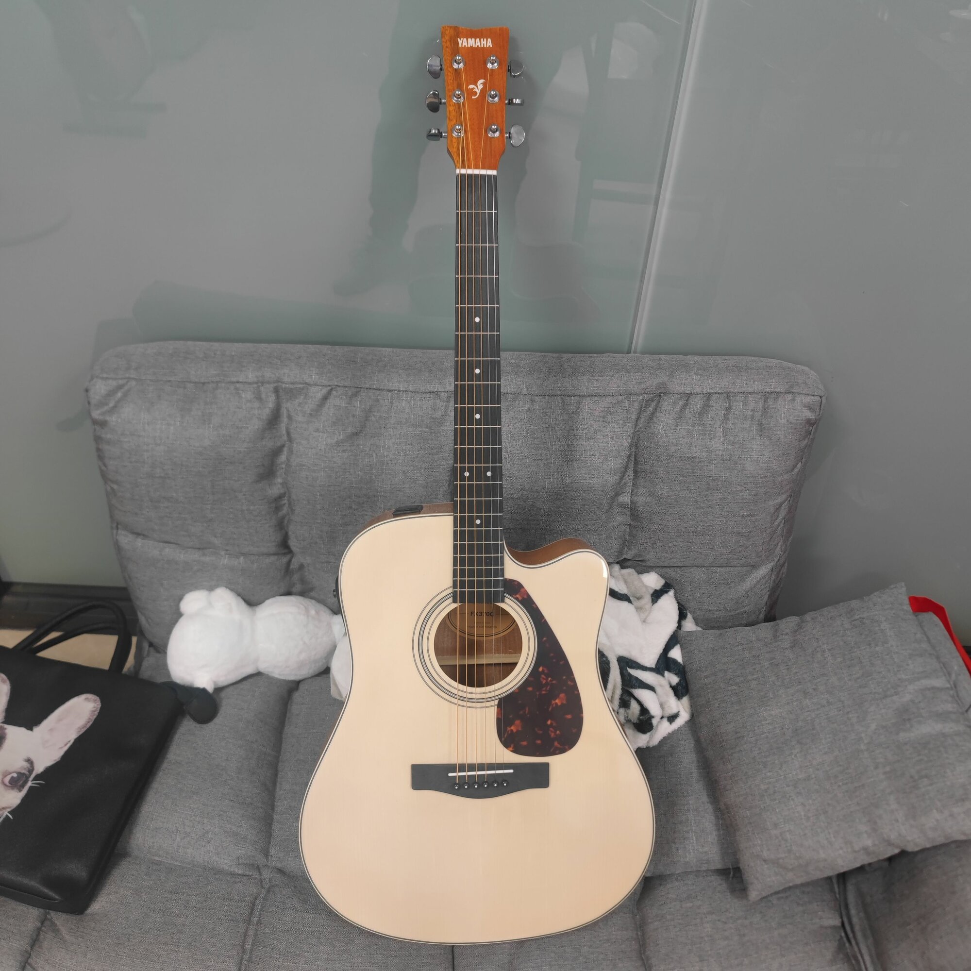 Акустическая гитара FX370C / 41 полноразмерная / со звукоснимателями