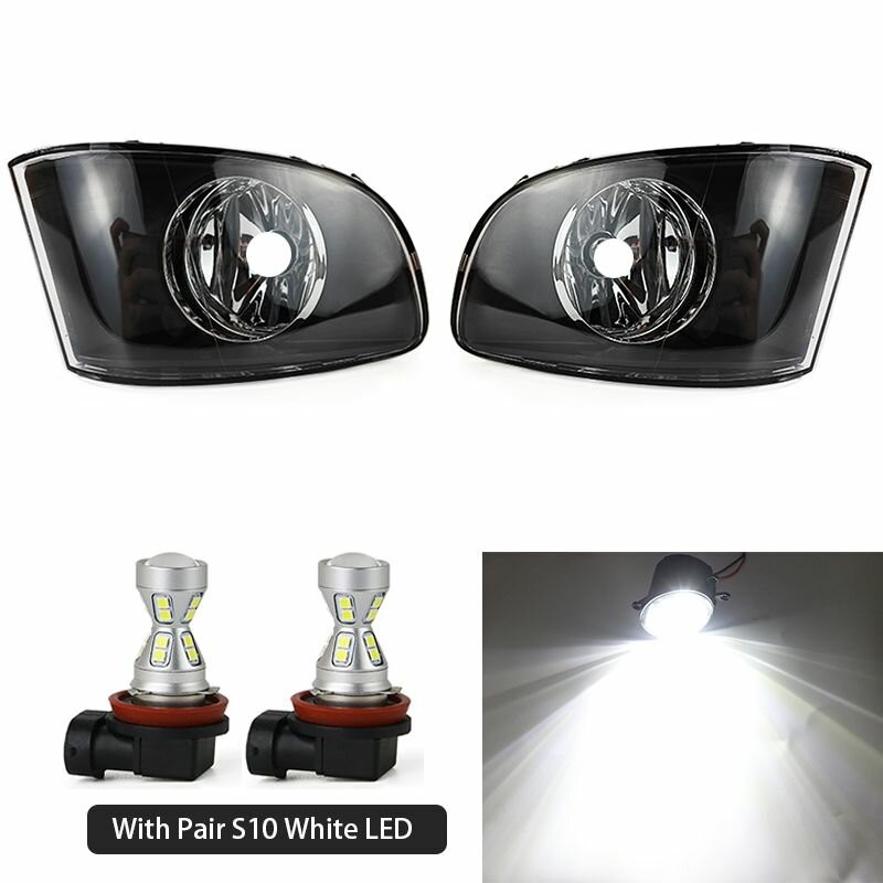 Пара передних бамперов со светодиодными лампами противотуманных фар для BMW E92 E93 2006-2013 63176937465 63176937466