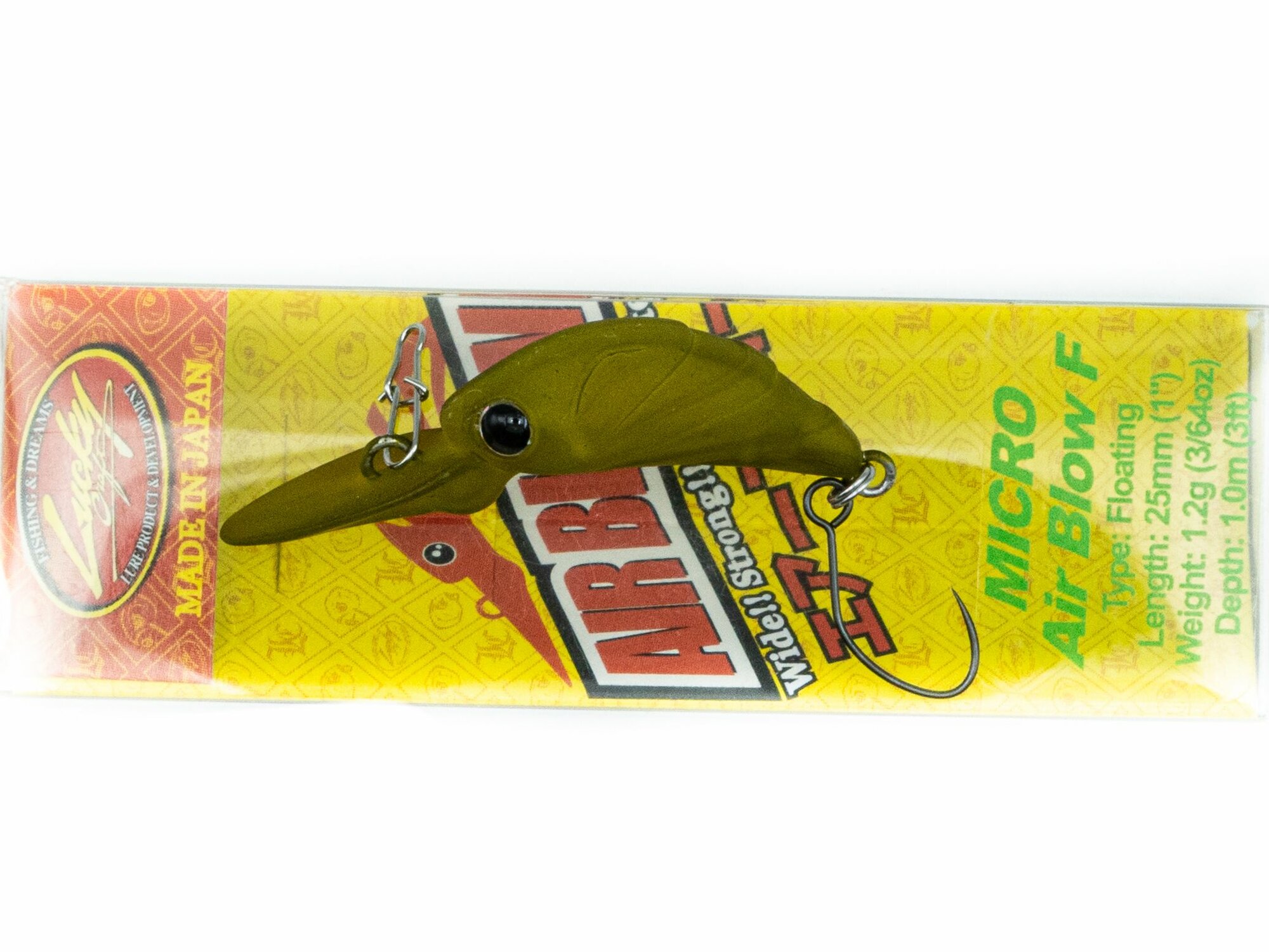 Воблер рыболовный Lucky Craft Micro Air Blow F, 1.2 гр, на форель, цвет #Sencha