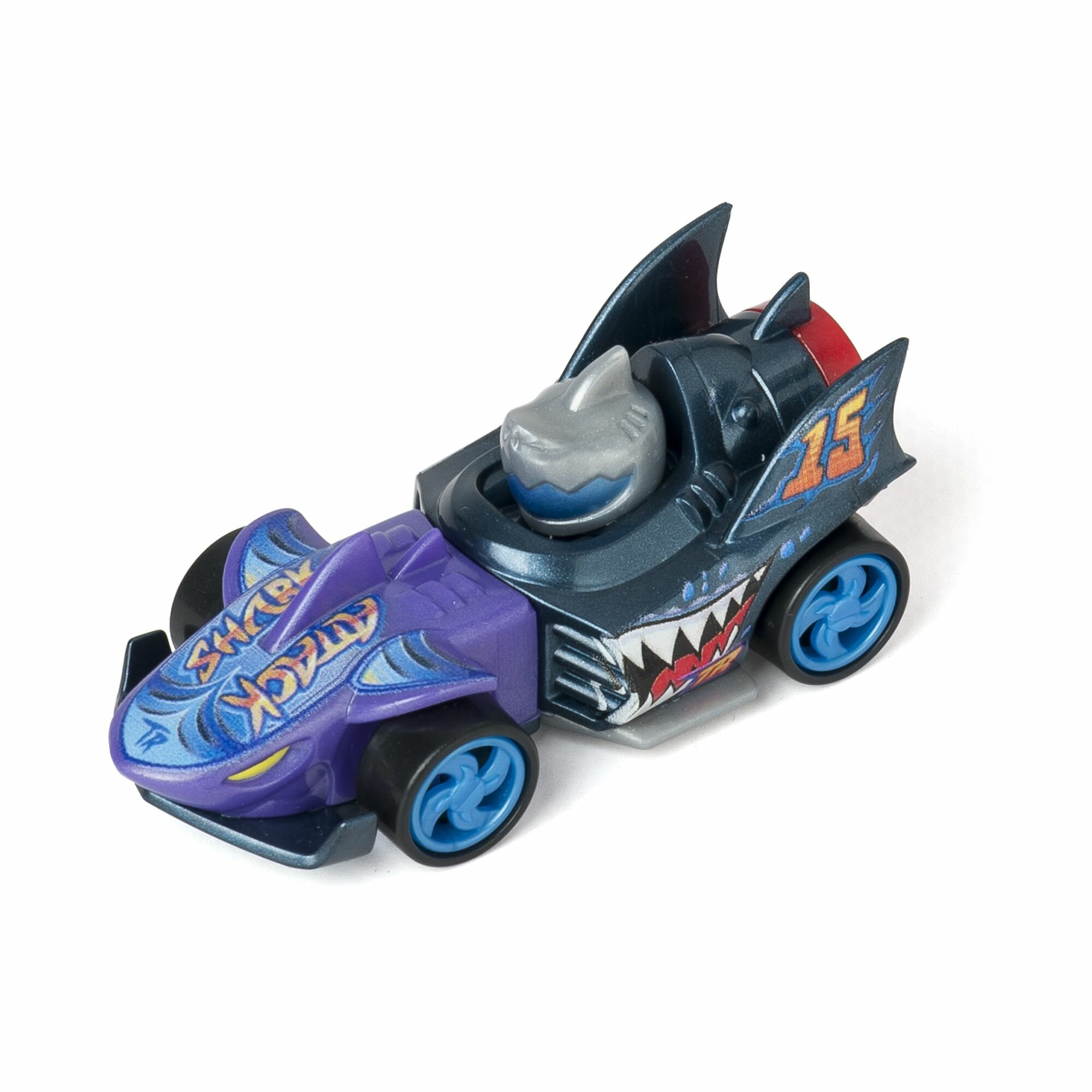 Машинка разборная T-RACERS MIX 'N RACE со сменными деталями, Бешеная акула, PTR7V148RU11