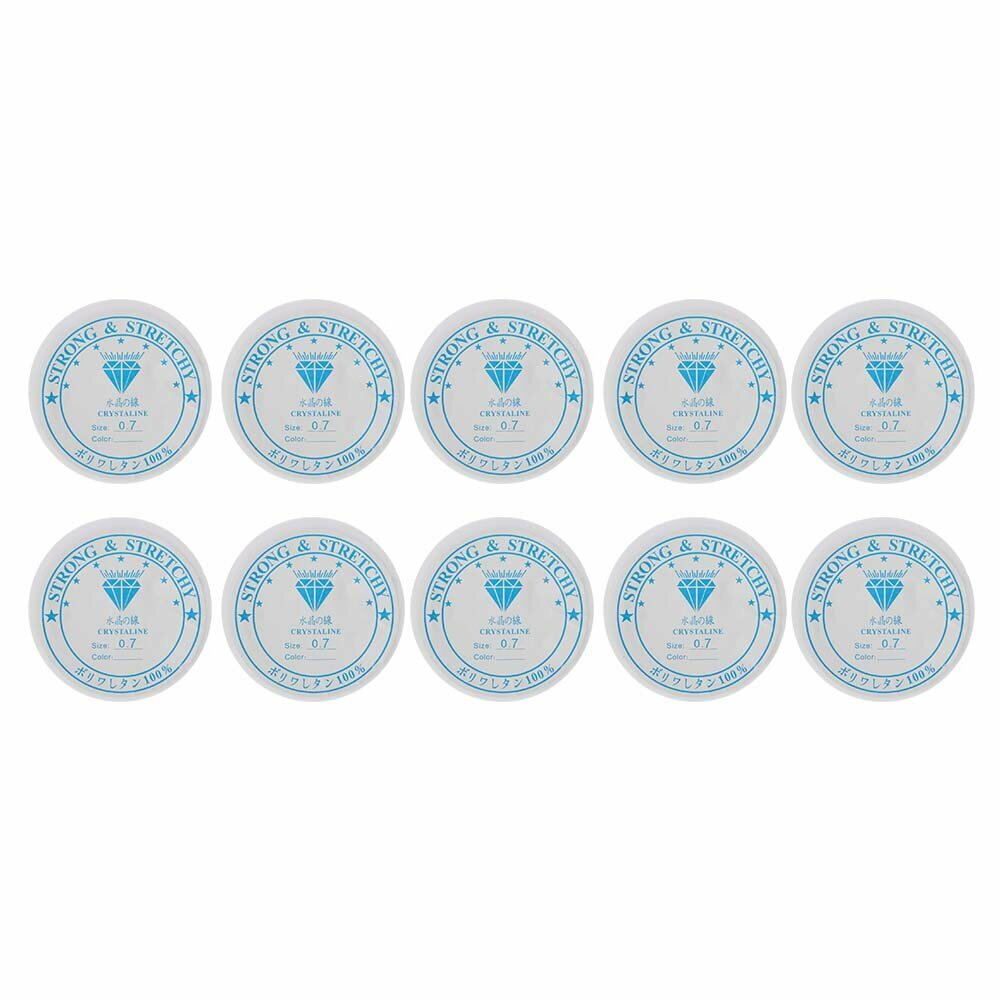 Прозрачная нить для бисероплетения Crystal Elastic Line (0,7 мм * 11 м)