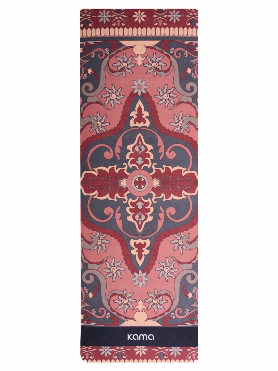 Коврик для йоги и фитнеса, 6 мм, Kama / COVER