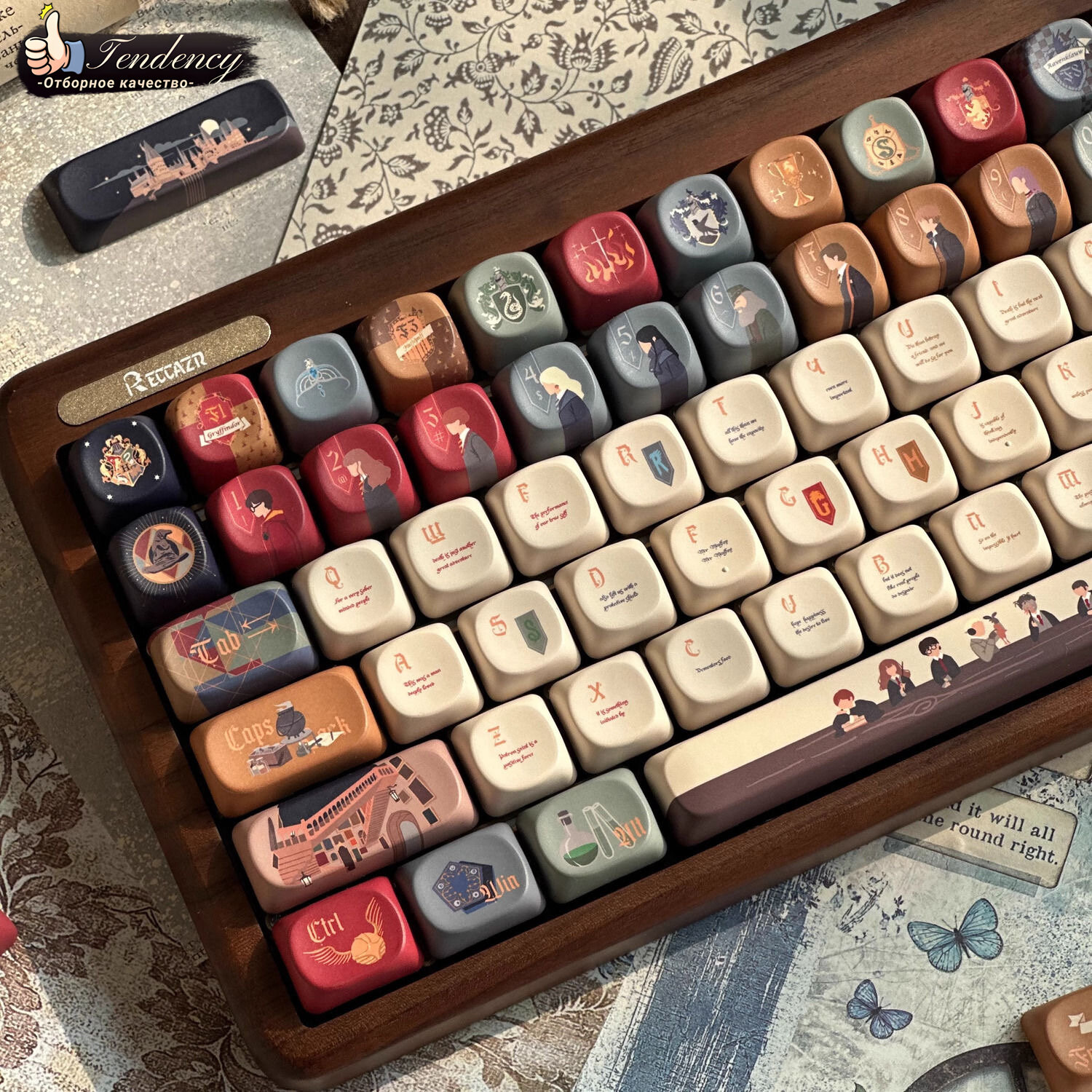 Письмо Гарри Поттера от совы Кейкап для механической клавиат, Cherry высота