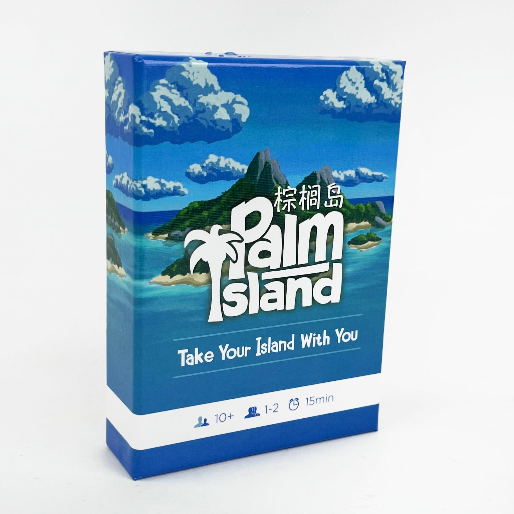 Palm Island: Карточная игра в руке! Китайская версия, 1-2 игрока, 15 мин. Без стола!