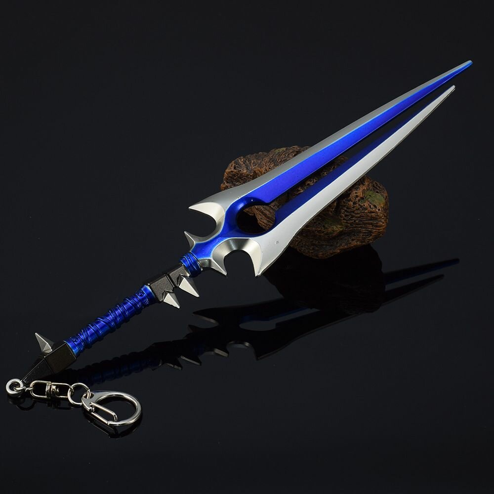 Периферийные устройства Warcraft Thunderfury Windseeker's Blessed Sword, металлическая модель 22 см