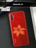Чехол на Realme C3 / Реалми C3 с принтом "Оранжевый цветок", прозрачный