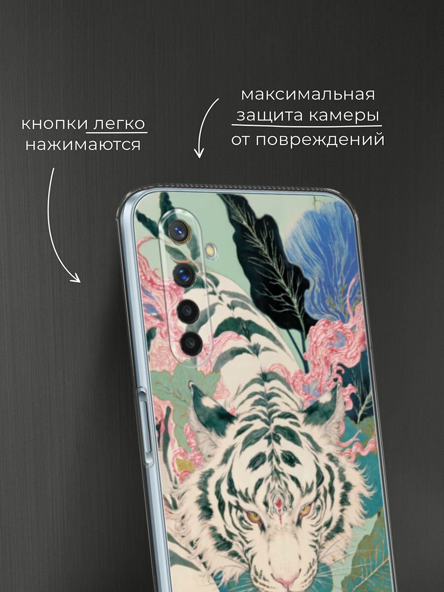 Чехол на Realme 6 / Реалми 6 с принтом "Охотник" — фото 1