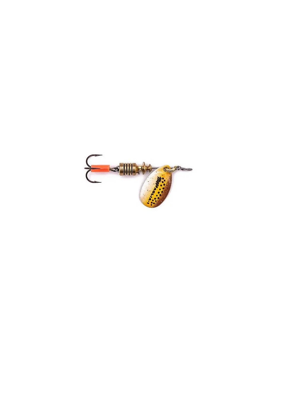 Блесна вращающаяся Mepps AGLIA FLUO, Micropigments Trout, 1, Brown, 5 шт.
