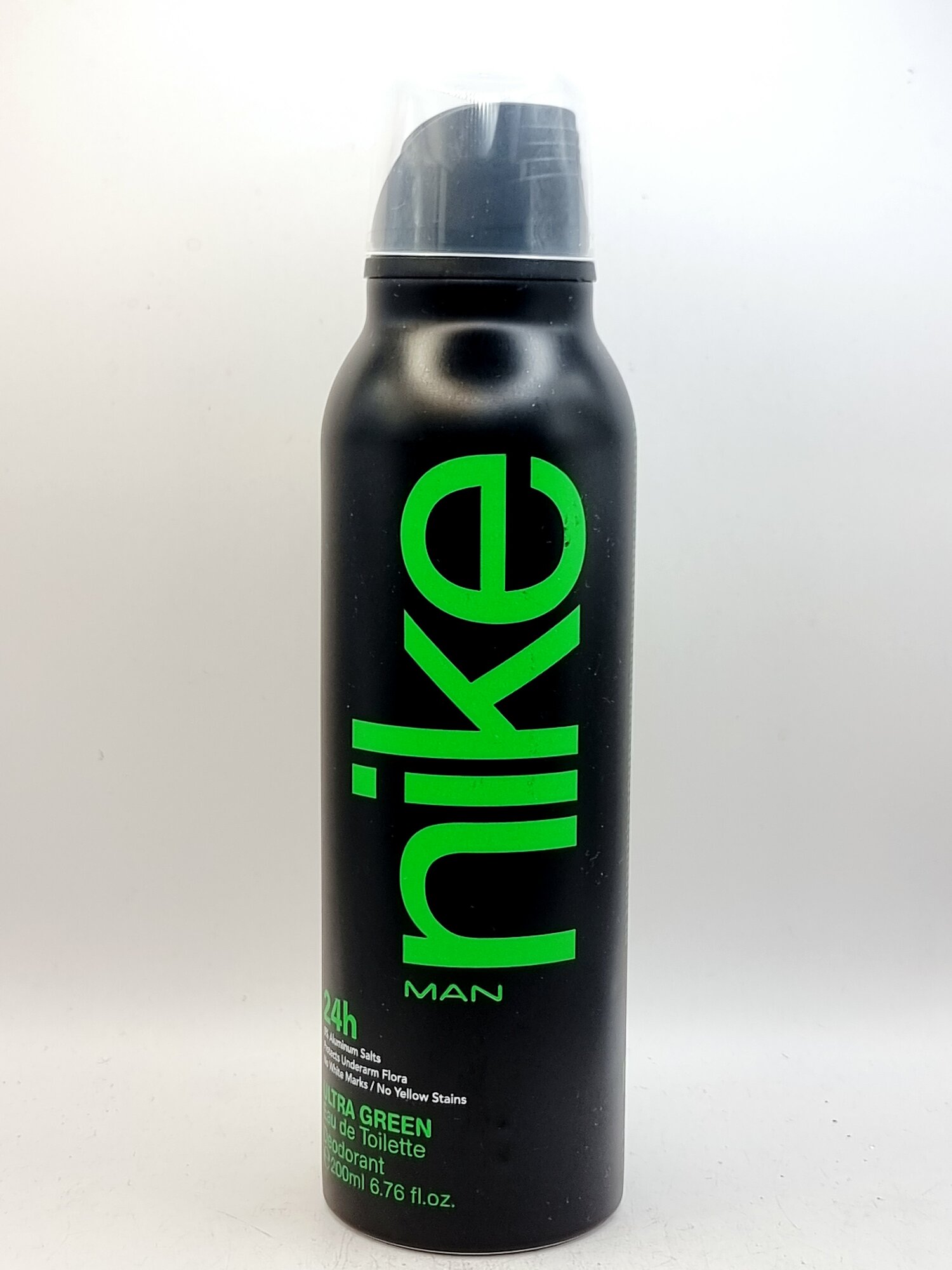 Дезодорант-спрей мужской парфюмированный Nike Man Ultra Green 24H 200 мл (из Финляндии)