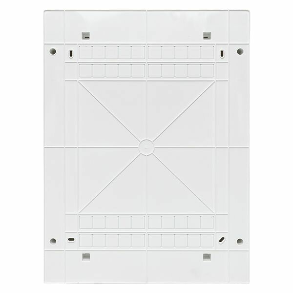 Щит слаботочный навесной Unix 3 габарит IP41 бел. дверь увеличенный PROxima EKF ux-3m-nw-xl