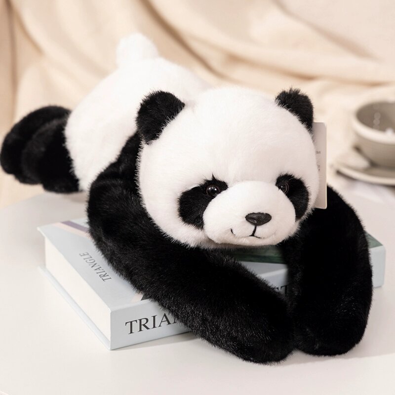 KRQ Back Bear Panda Плюшевая игрушка 65 см с массажной функцией в руке, мягкая объятия для девочек, очаровательный