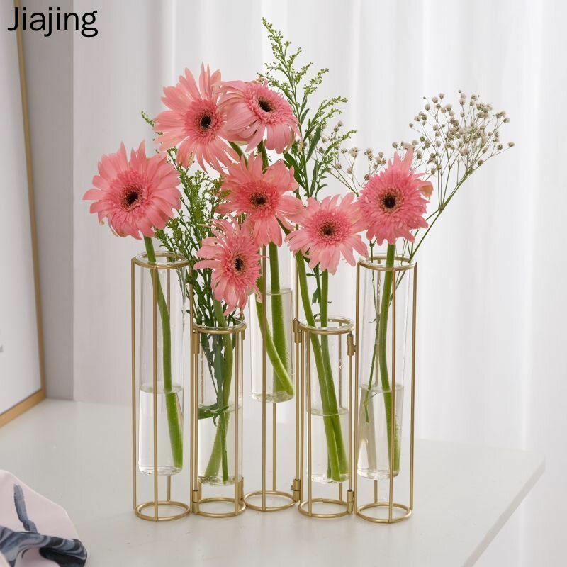 Ваза 5 колб интерьерная для цветов