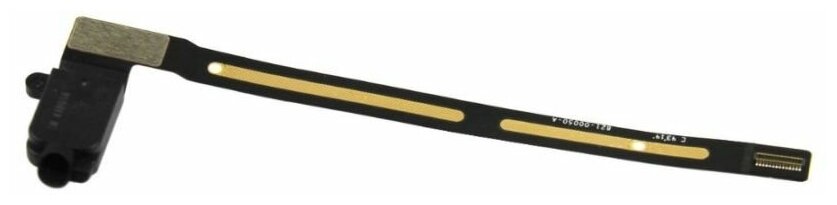 Шлейф гарнитуры (аудио разъем) для iPad Air, iPad 5 9.7 2017, iPad 6 9.7 2018 Черный