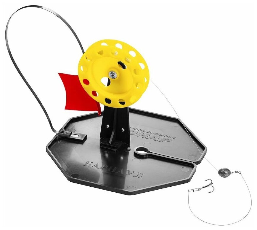 Тонар Жерлица на подставке оснащенная тонар d=210mm (катушка d=65mm)