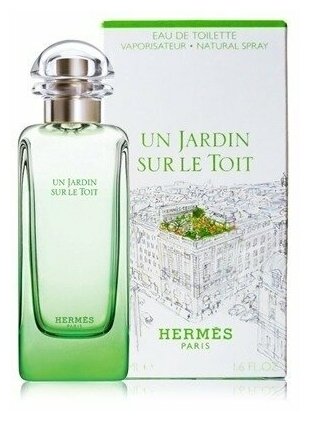 Hermes Un Jardin Sur Le Toit Туалетная вода унисекс 15 ml