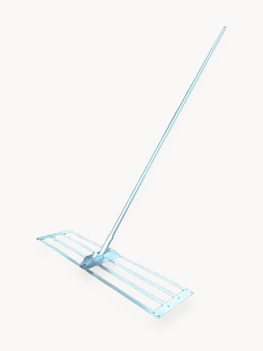 Грабли плоские для выравнивания GARAGE technik GT1320 лютня для газона и ландшафтного дизайна для разравнивания грунта, песка, гранитной крошки для загородного дома, дачи, огорода.