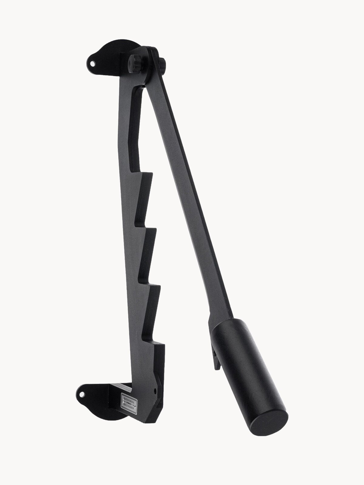 Щепокол-рычаг KOLUNDROV Удачный в подарочном наборе с точилкой для инструмента, ручной настенный щепкокол для дома и дачи, черный