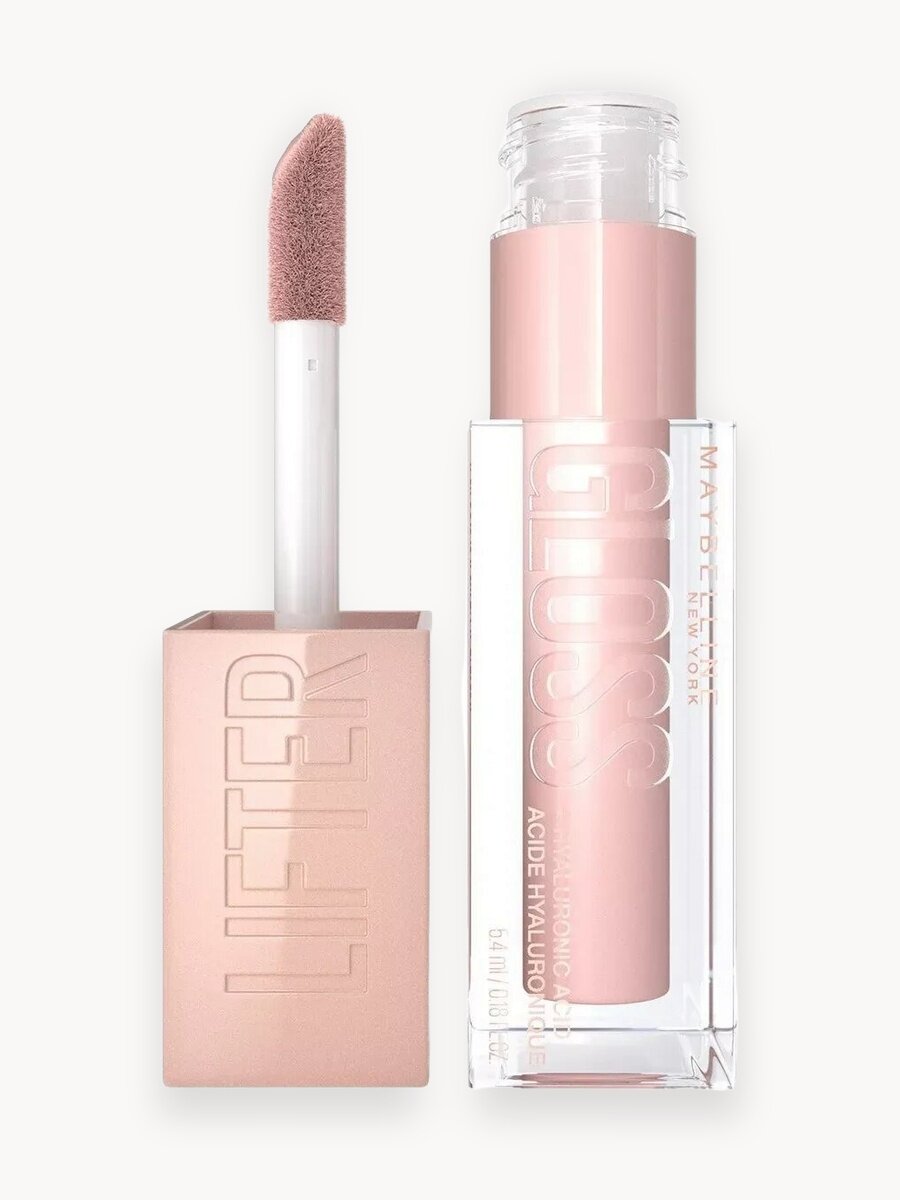 Блеск для губ Maybelline Lifter Gloss с гиалуроновой кислотой тон 002 Ice 5.4мл