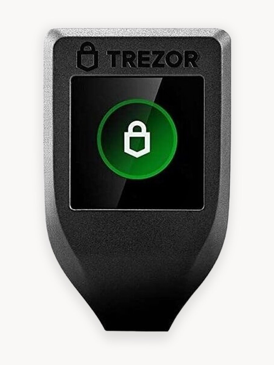Аппаратный криптокошелек Trezor Model T