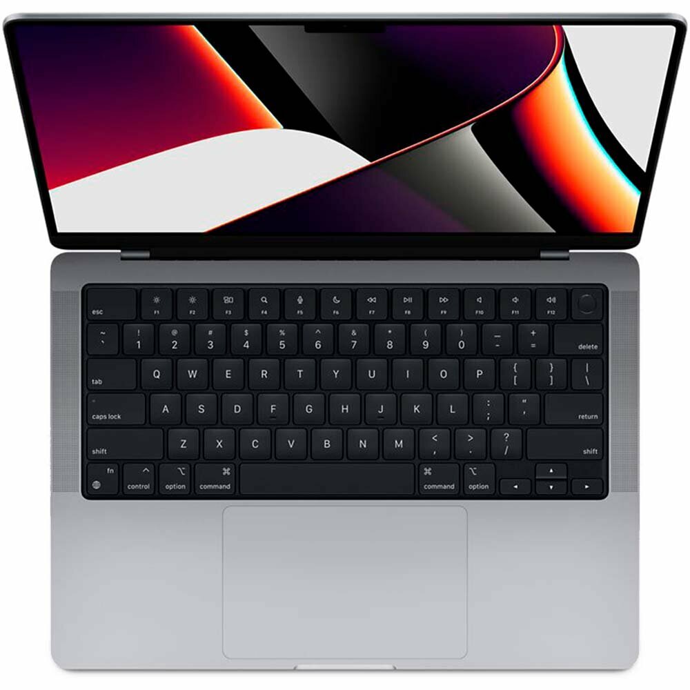 Ноутбук Apple MacBook Pro 14 2021, M1 Max 3.2 ГГц, RAM 64 ГБ, SSD 8 ТБ, серый космос