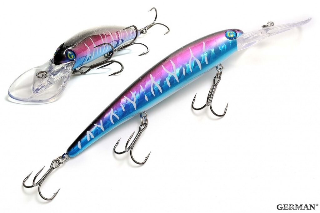 Воблер для троллинга German GG Bandit 120мм цвет C277 вес 19,5гр.