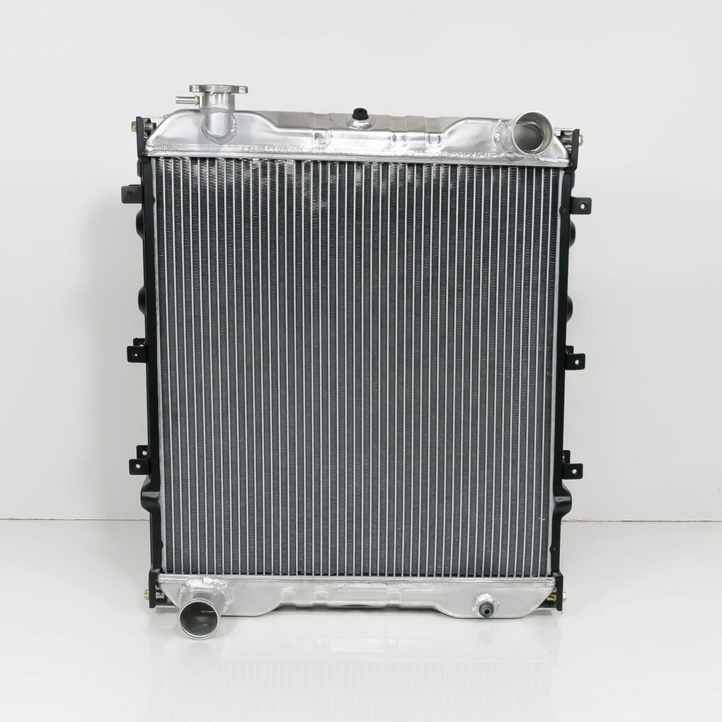 Радиатор двигателя MAZDA TITAN HA, SL, в495*ш483 (без бачков), алюминиевый с заливной, GSPARTS