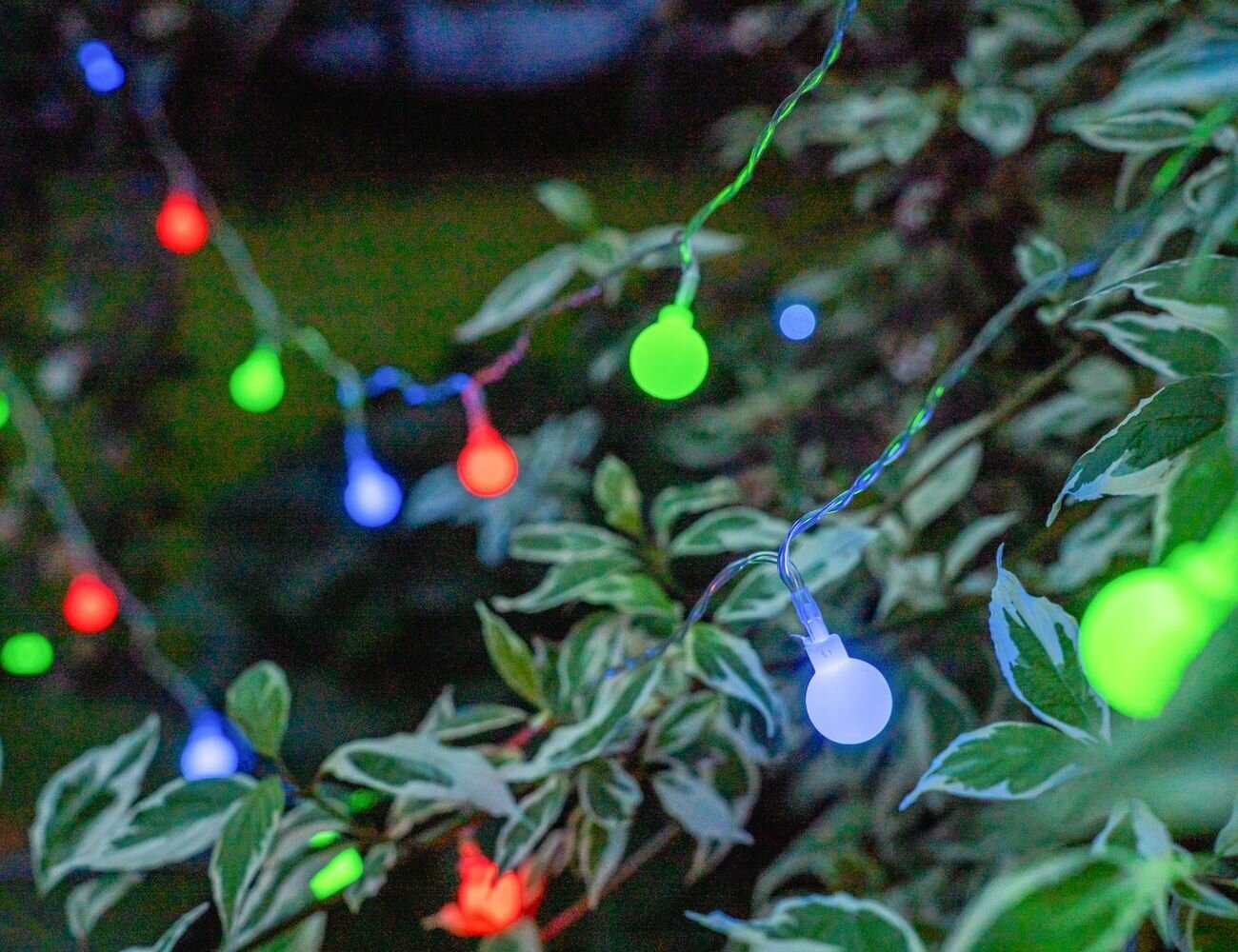 Садовая гирлянда Фейри-Черри, солнечная батарея, 20 разноцветных LED-огней, 4.75+2 м, прозрачный провод, Стар Трейдинг (Star Trading) 477-59