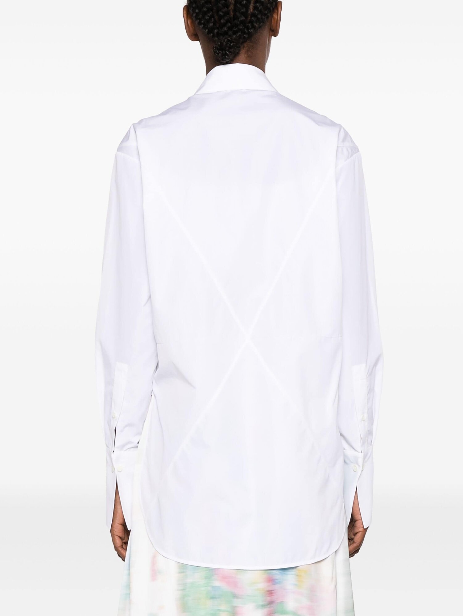 Рубашка Loewe Puzzle Fold, размер 34, white — фото 1