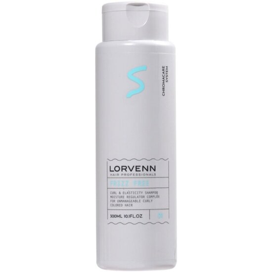 Шампунь для непослушных, вьющихся, окрашенных волос Lorvenn Frizz Free, 300 мл.