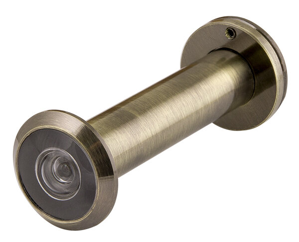 DVZ4, глазок, 16/200/70x130 (оптика пластик, угол обзора 200) AB Бронза